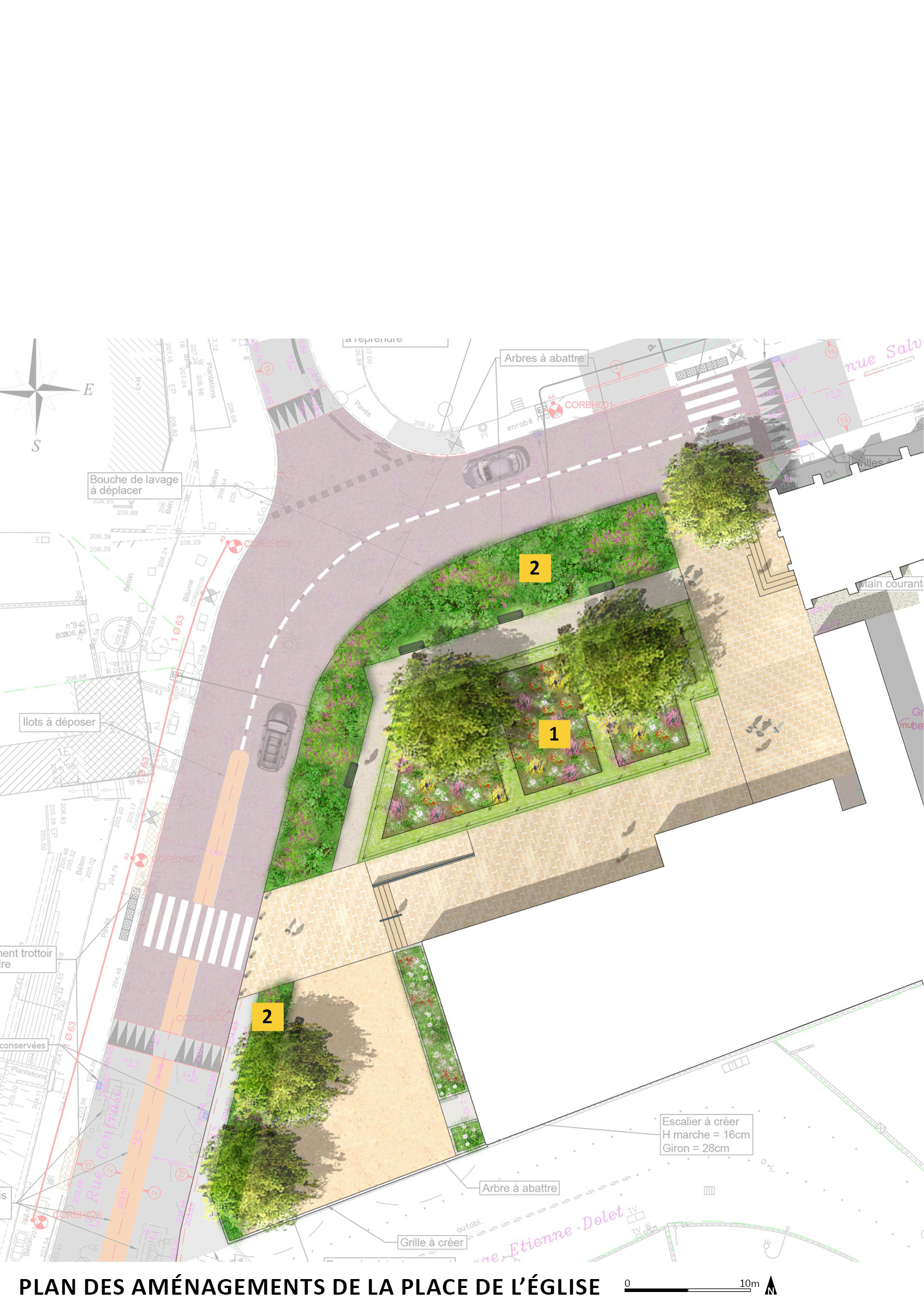 Audit et plan de gestion des espaces verts de la ville de Corbas - Caudex